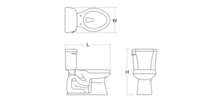 KOHLER | 3999 | Highline Comfort Height two-piece elongated 1.28 gpf ...